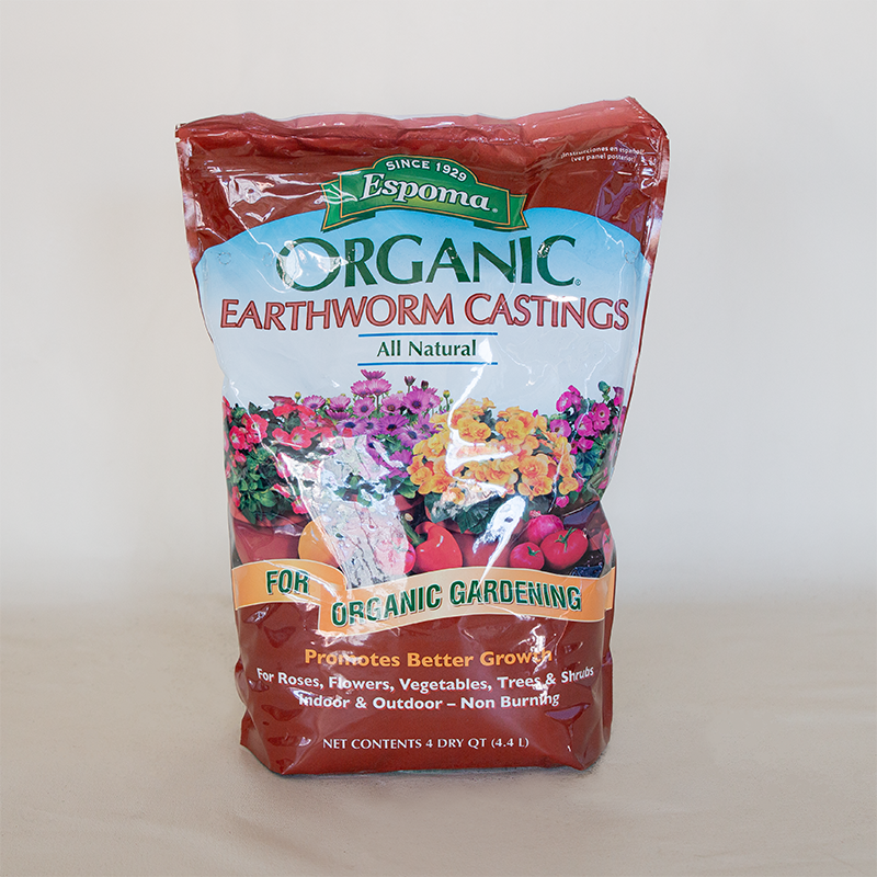 Earthworm Castings 4qt - Bowood Farms