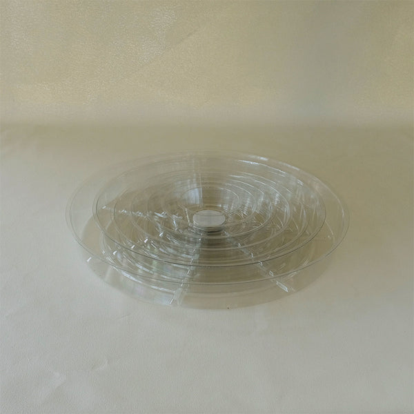Clear Saucer - Bowood Farms